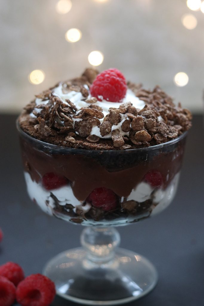 Cocoa Pebbles Chocolate Raspberry Parfait | All Things Target