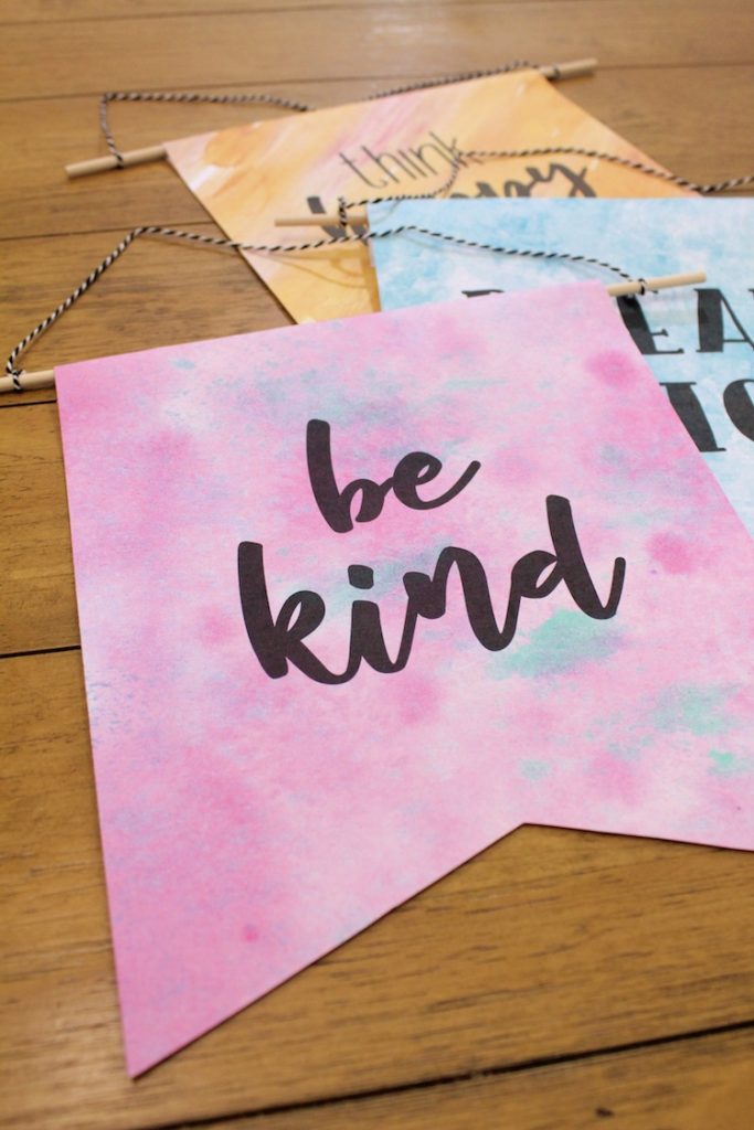 DIY Paper Pennants - Free Printables! | All Things Target