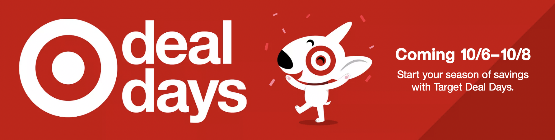 Target Deal Days 2022 October 6-8