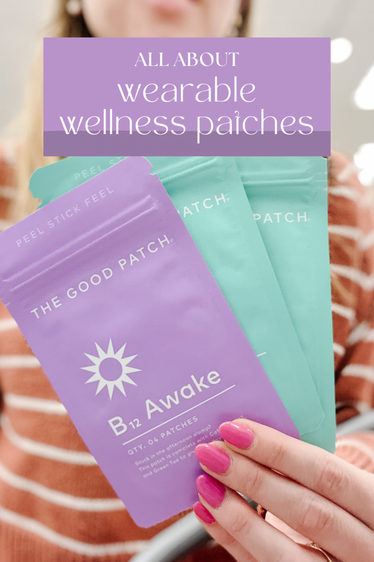 All About The Good Patch Wearable Wellness Patches
